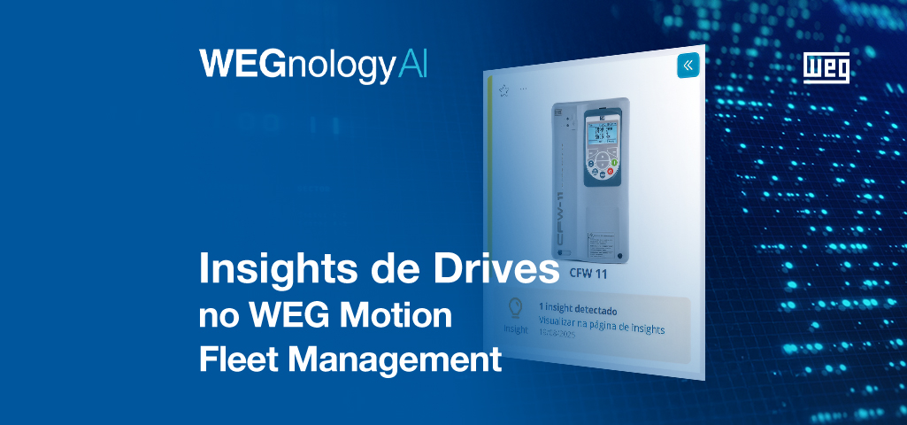Insights de Drives com Inteligência Artificial no WEG Motion Fleet Management - Blog WEG Digital ...