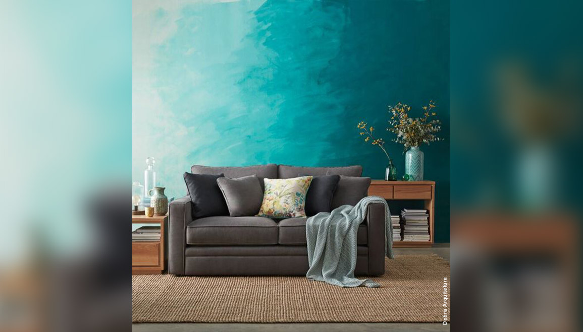 Entenda o conceito de parede degradê e inove na pintura do seu ...